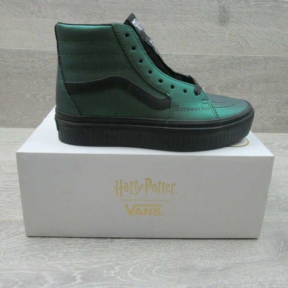 Vans | Shoes | Vans Harry Potter Sk8hi Emerald Green Dark Arts | Poshmark